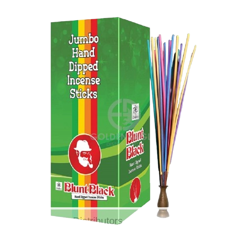 BLUNTBLACK JUMBO INCENSE 24CT DISPLAY — ANG Wholesale