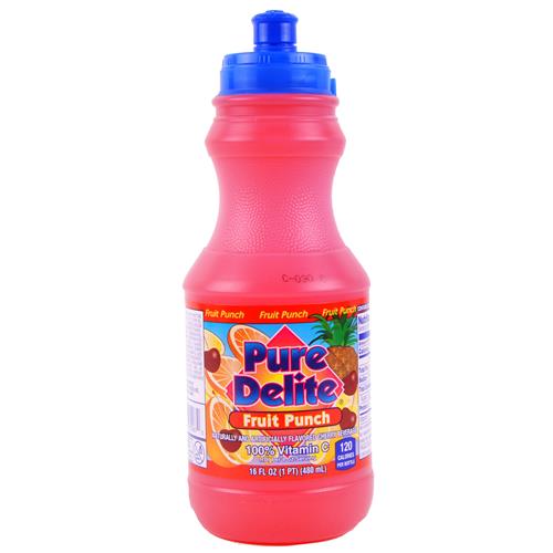 PURE DELIGHT FRUIT PUNCH 16OZ/24CT — ANG Wholesale