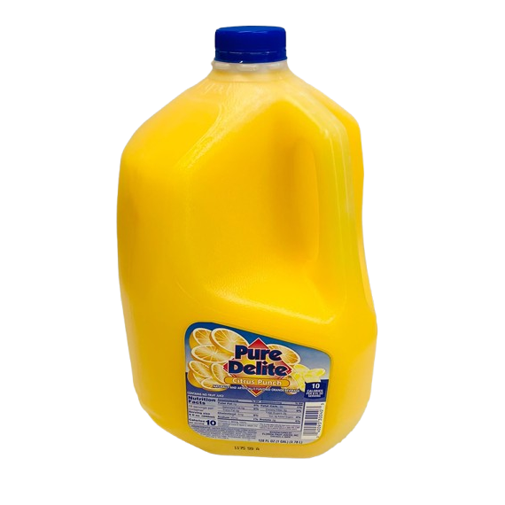 PURE DELITE GALLON CITRUS 6CT — ANG Wholesale