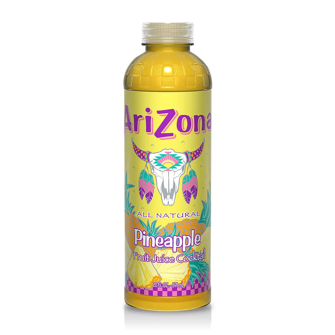 ARIZONA BOTTLE PINEAPPLE 20OZ/24PK — ANG Wholesale