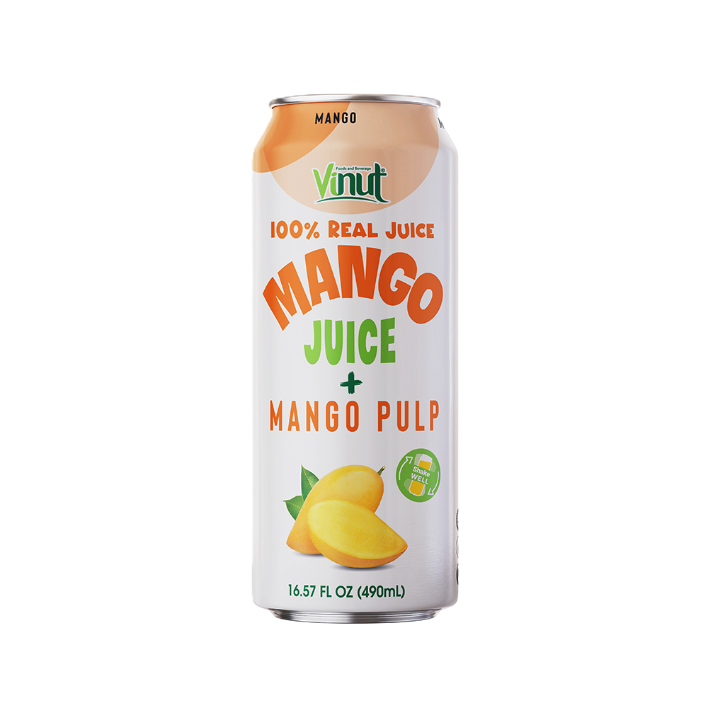 VINUT MANGO JUICE WITH PULP 16.9OZ — ANG Wholesale