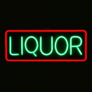 LED LIQUOR SIGN 23X10 — ANG Wholesale